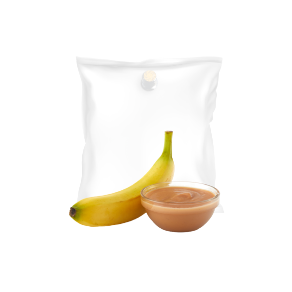 Aseptic Banana Fruit Purée - 11 Lb Bag | High-Quality Ingredient for ...