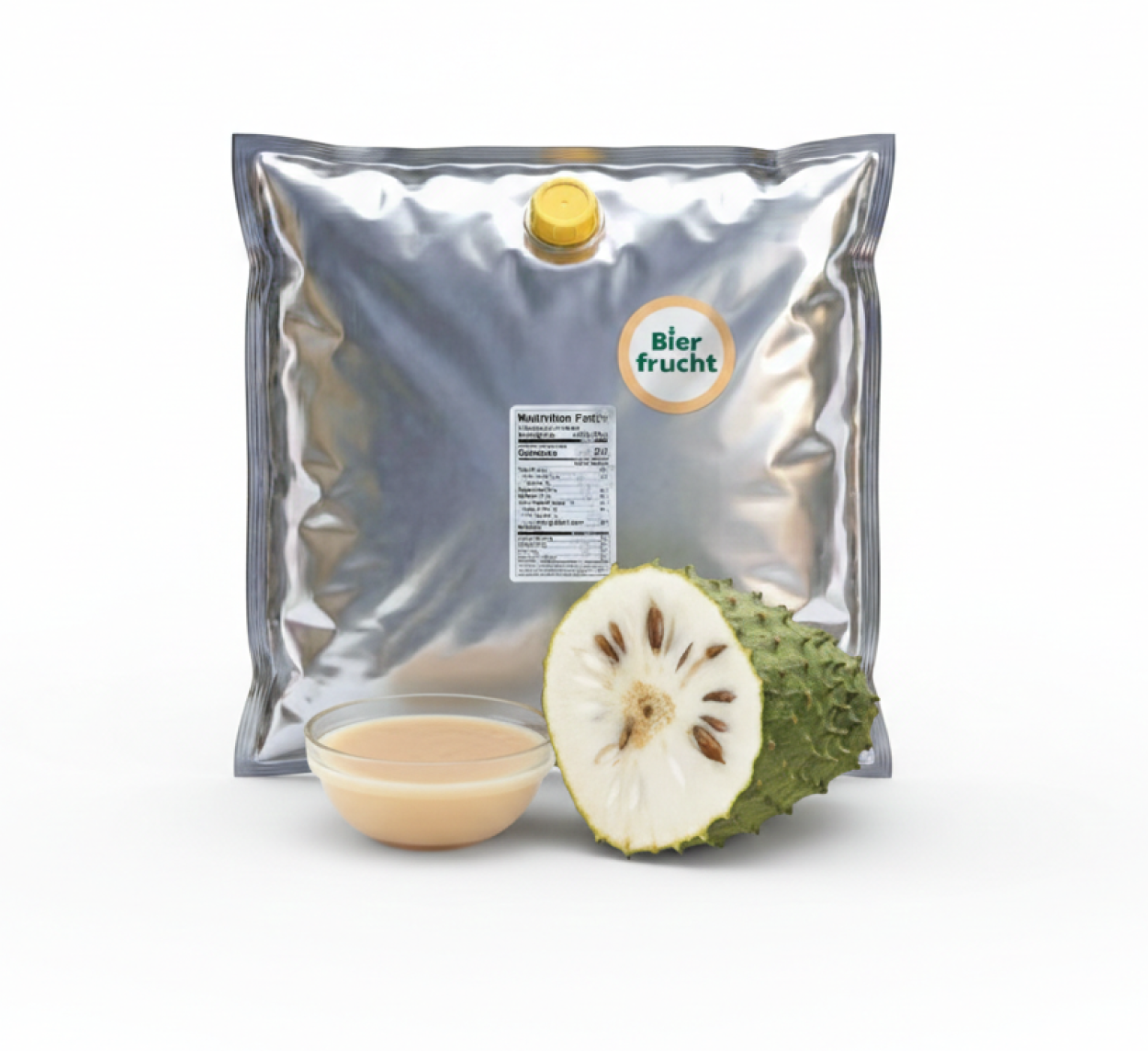 Aseptic Soursop Fruit Purée - 44 Lb Bag | High-Quality, Natural ...
